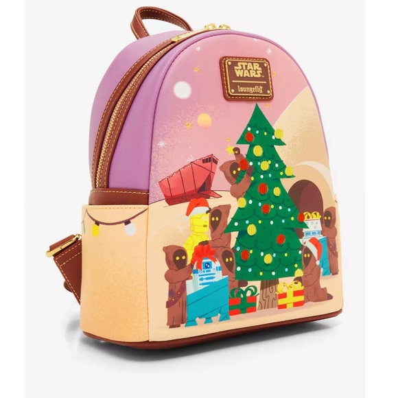 Loungefly | Bags | Loungefly Star Wars Jawa Christmas Tree Mini ...